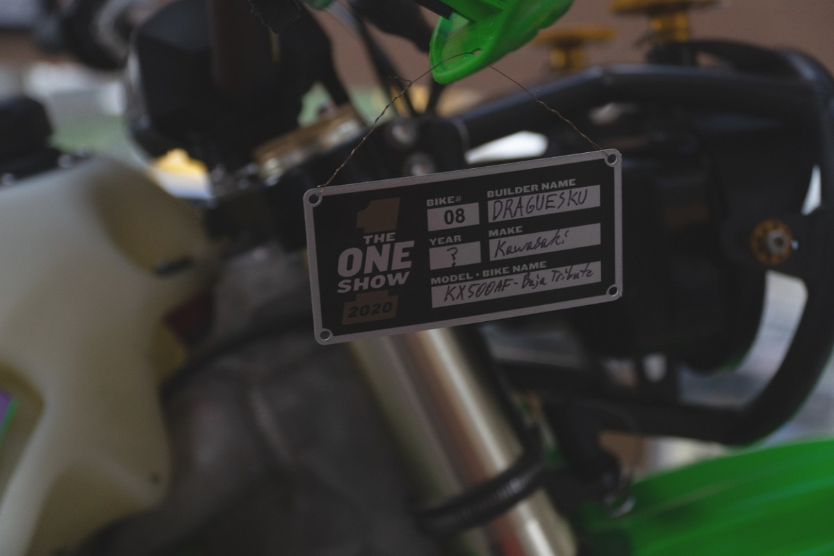 Modern Baja Tribute: Kawasaki KX500AF “Purple Monster” – BikeBound