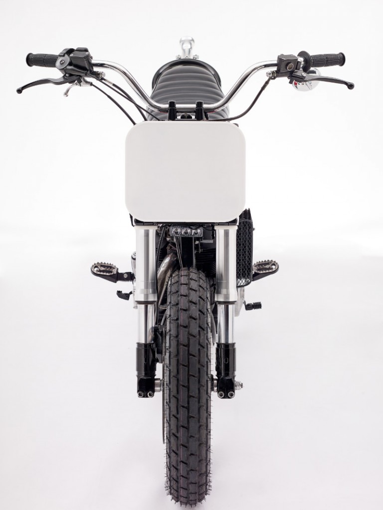 Urban Flat Tracker: Suzuki DR650 by Oilbro Motorcycles – BikeBound