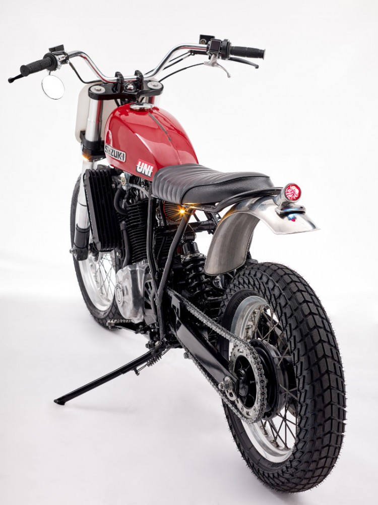 Urban Flat Tracker: Suzuki DR650 by Oilbro Motorcycles – BikeBound