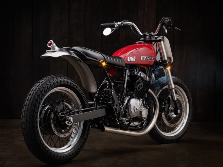 Urban Flat Tracker: Suzuki DR650 by Oilbro Motorcycles – BikeBound