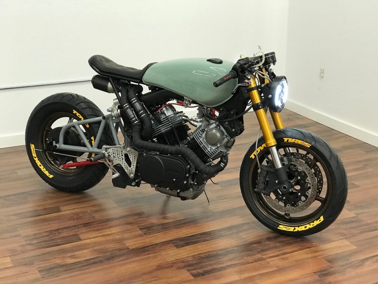 WKND Virago: Yamaha XV750 by De Stijl Moto – BikeBound