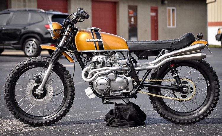 Honda CB350 Brat by Purpose Built Moto – BikeBound