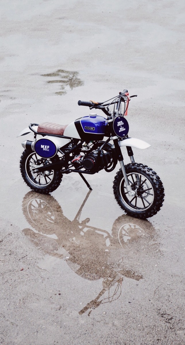 Custom MXF 50cc Dirt Bike by DMWORK Motorcycle – BikeBound