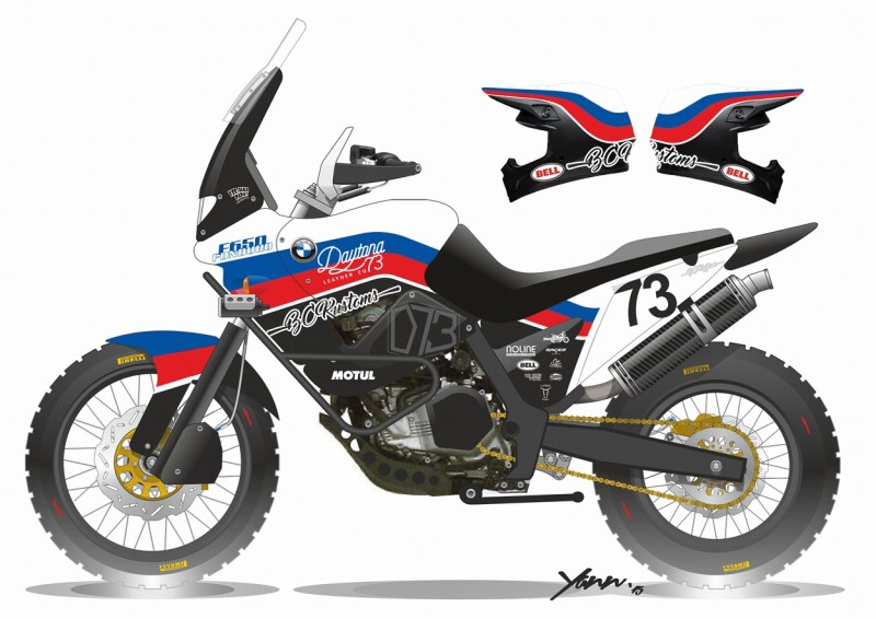 Dezert Runner: BMW F650 GS Funduro by BCKustoms – BikeBound