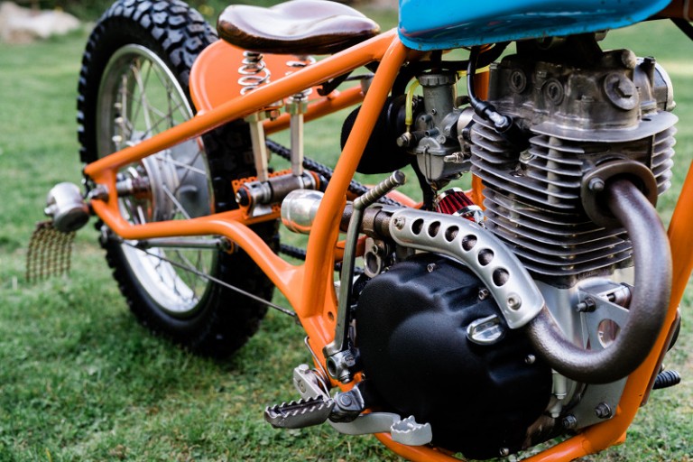 “Lil Sebastian” Honda XL175 Bobber – BikeBound
