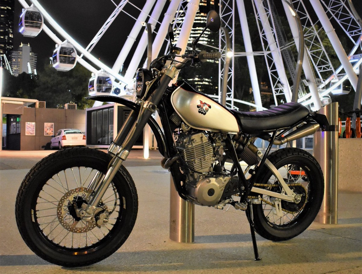 She-Wolf: Yamaha XT550 “La Lupa” by Francis Von Tuto – BikeBound