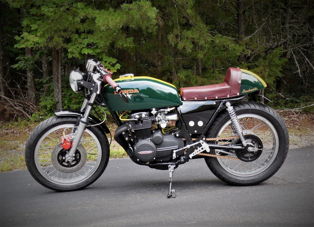 Chattachoochee Skunkworks: Honda CB400F Cafe Racer – BikeBound