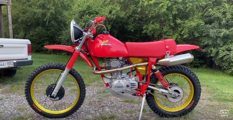 Rubicon XL: Honda XL250 by One Down Four Up – BikeBound
