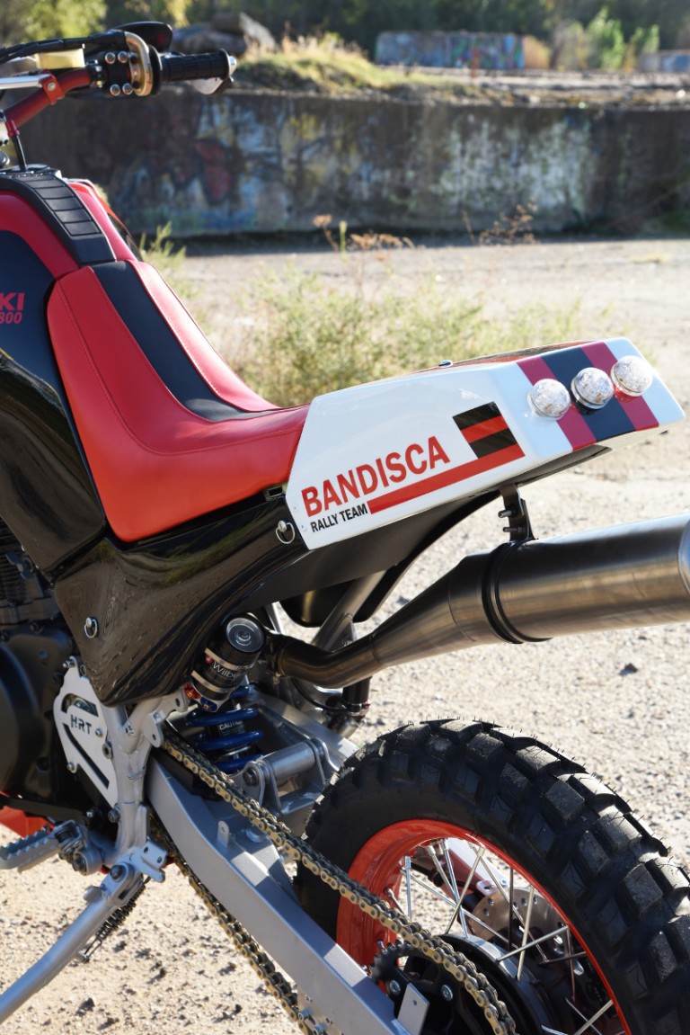 Rally Raider: Suzuki DR-Z800 “MadaSuki” by Bandisca – BikeBound