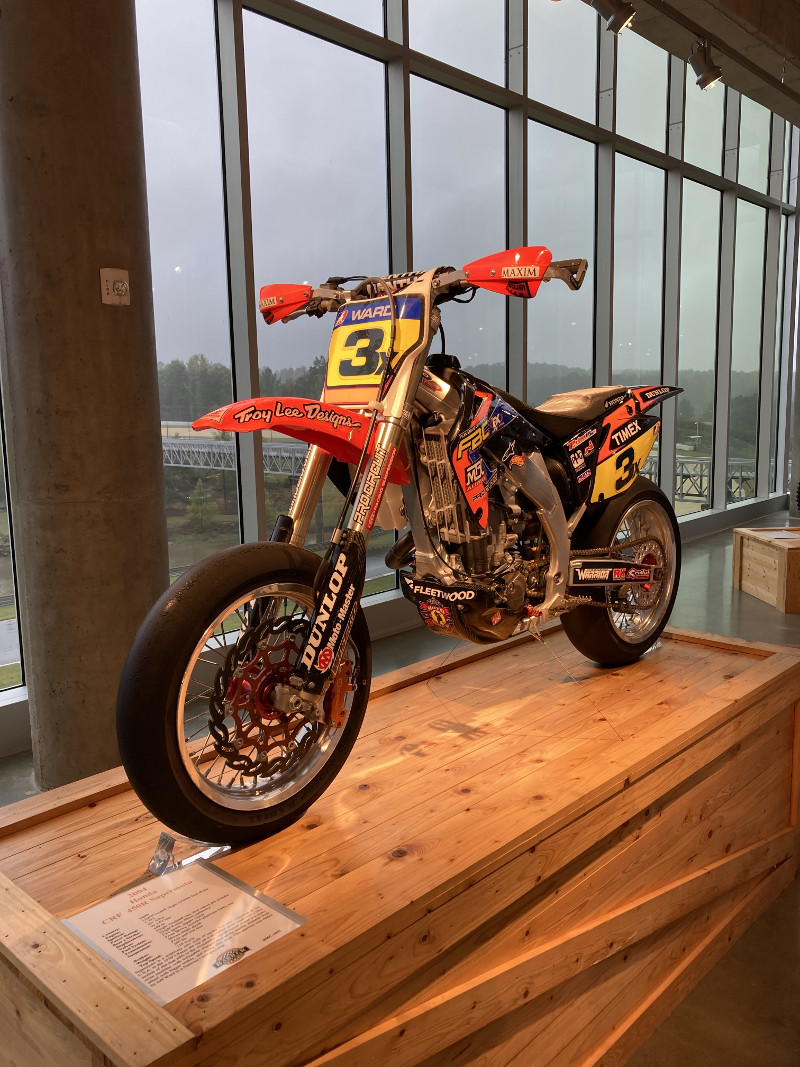 2004 Honda CRF450R Supermoto Barber Museum Favorite Bike 