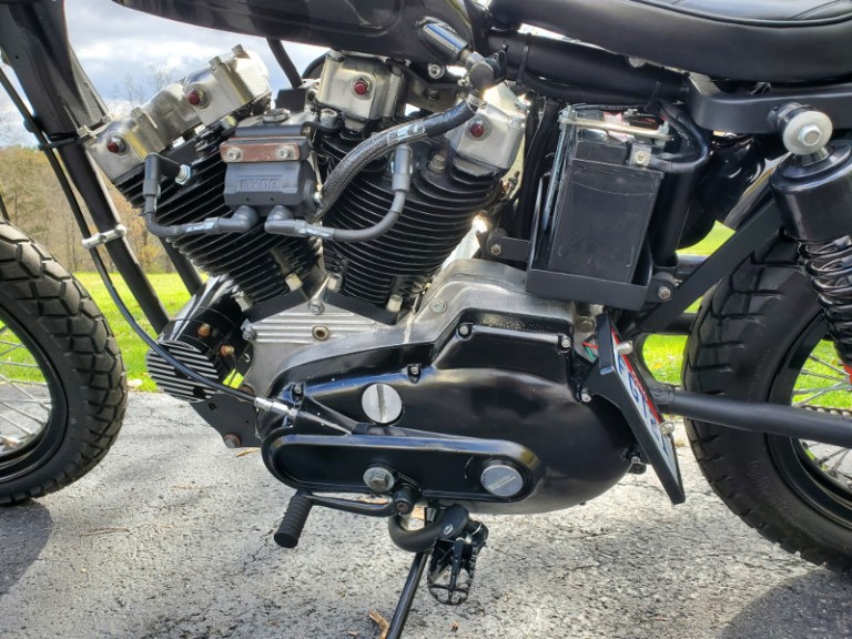 Meet “Karen” — ’77 Ironhead by RoastWorthy Cycles – BikeBound