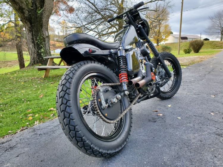 Meet “Karen” — ’77 Ironhead by RoastWorthy Cycles – BikeBound