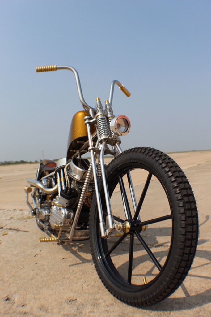 The FU Pan: ’57 Harley Panhead by Schmidt Motos – BikeBound