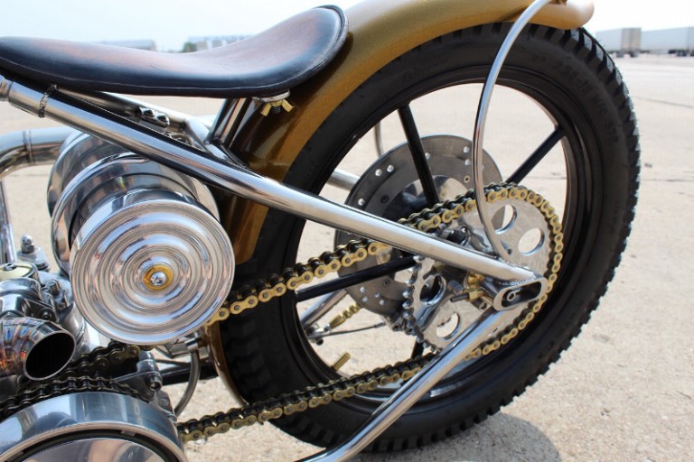 The FU Pan: ’57 Harley Panhead by Schmidt Motos – BikeBound