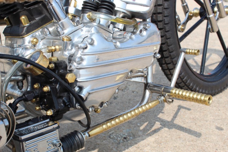 The FU Pan: ’57 Harley Panhead by Schmidt Motos – BikeBound