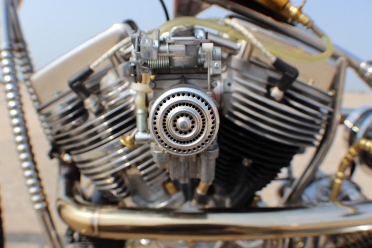 The FU Pan: ’57 Harley Panhead by Schmidt Motos – BikeBound