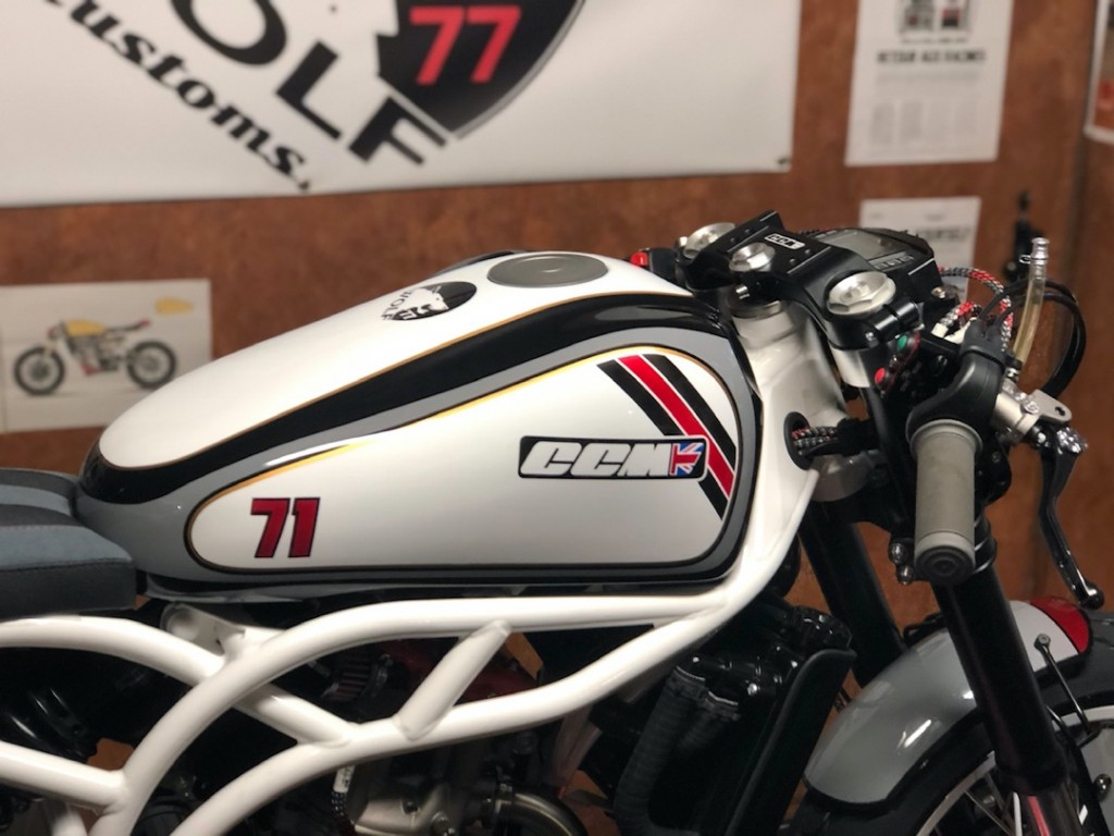 Wolf Special: CCM Spitfire Cafe Racer by Wolf 77 Customs – BikeBound