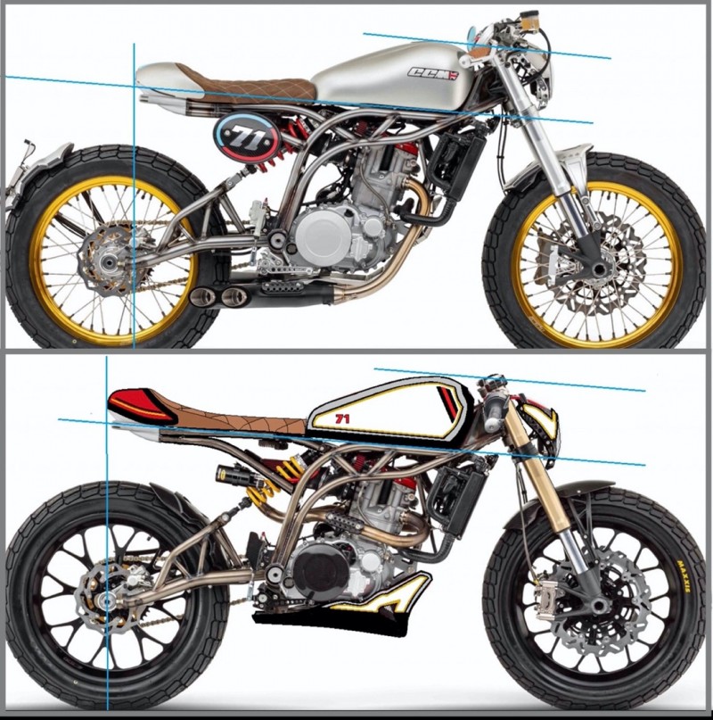 Wolf Special: CCM Spitfire Cafe Racer by Wolf 77 Customs – BikeBound