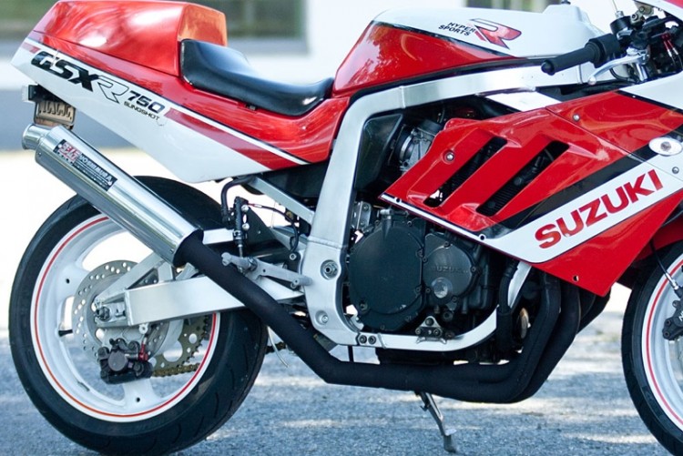 Slingshot: Suzuki GSX-R750 Resto by GMW – BikeBound