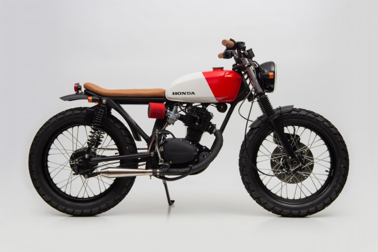 City Scrambler: Honda CB125 by Slipstream Creations – BikeBound