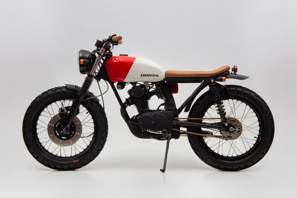 City Scrambler: Honda CB125 by Slipstream Creations – BikeBound