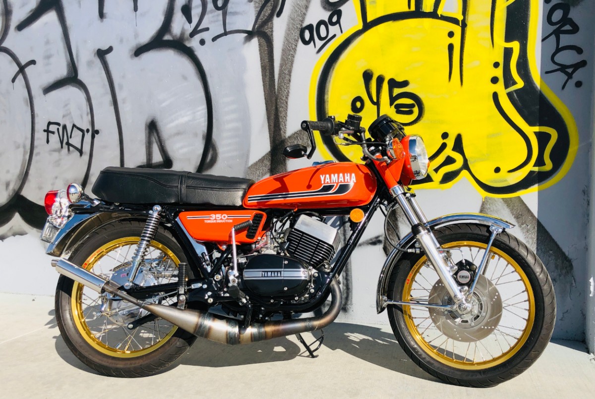 RD Rescue: 1975 Yamaha RD350 Resto – BikeBound
