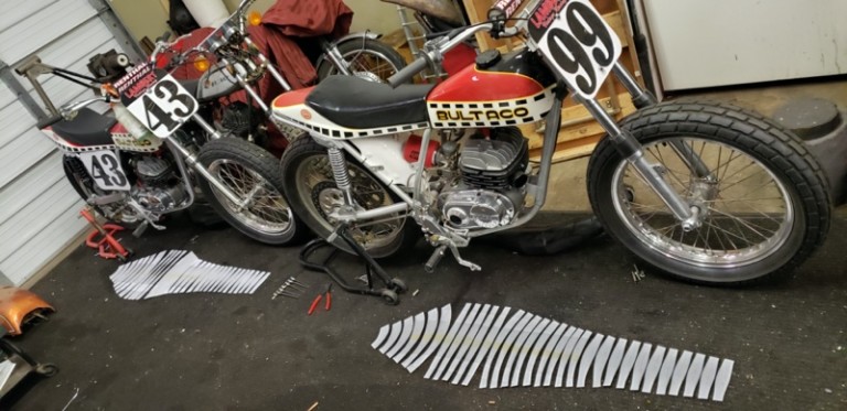 Vintage Flat Track Weapon: Bultaco Astro 360 – BikeBound
