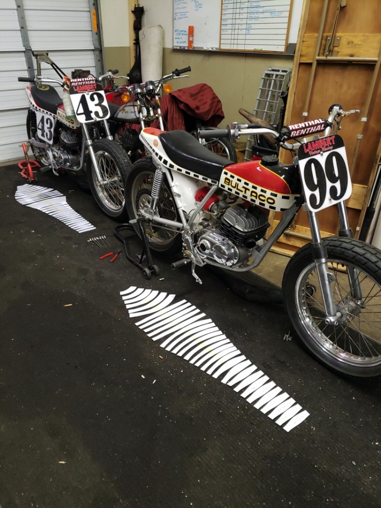 Vintage Flat Track Weapon: Bultaco Astro 360 – BikeBound