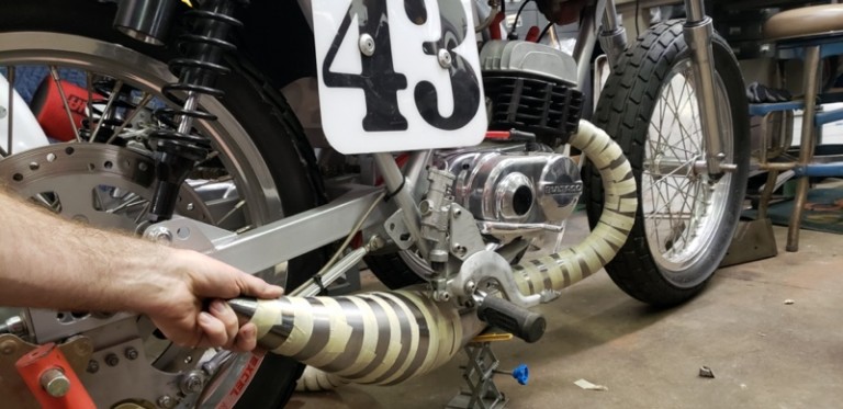 Vintage Flat Track Weapon: Bultaco Astro 360 – BikeBound