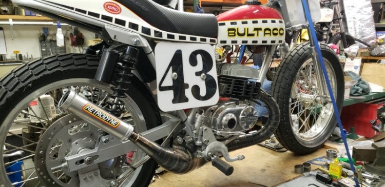 Vintage Flat Track Weapon: Bultaco Astro 360 – BikeBound