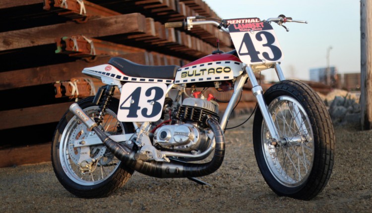 Vintage Flat Track Weapon: Bultaco Astro 360 – BikeBound