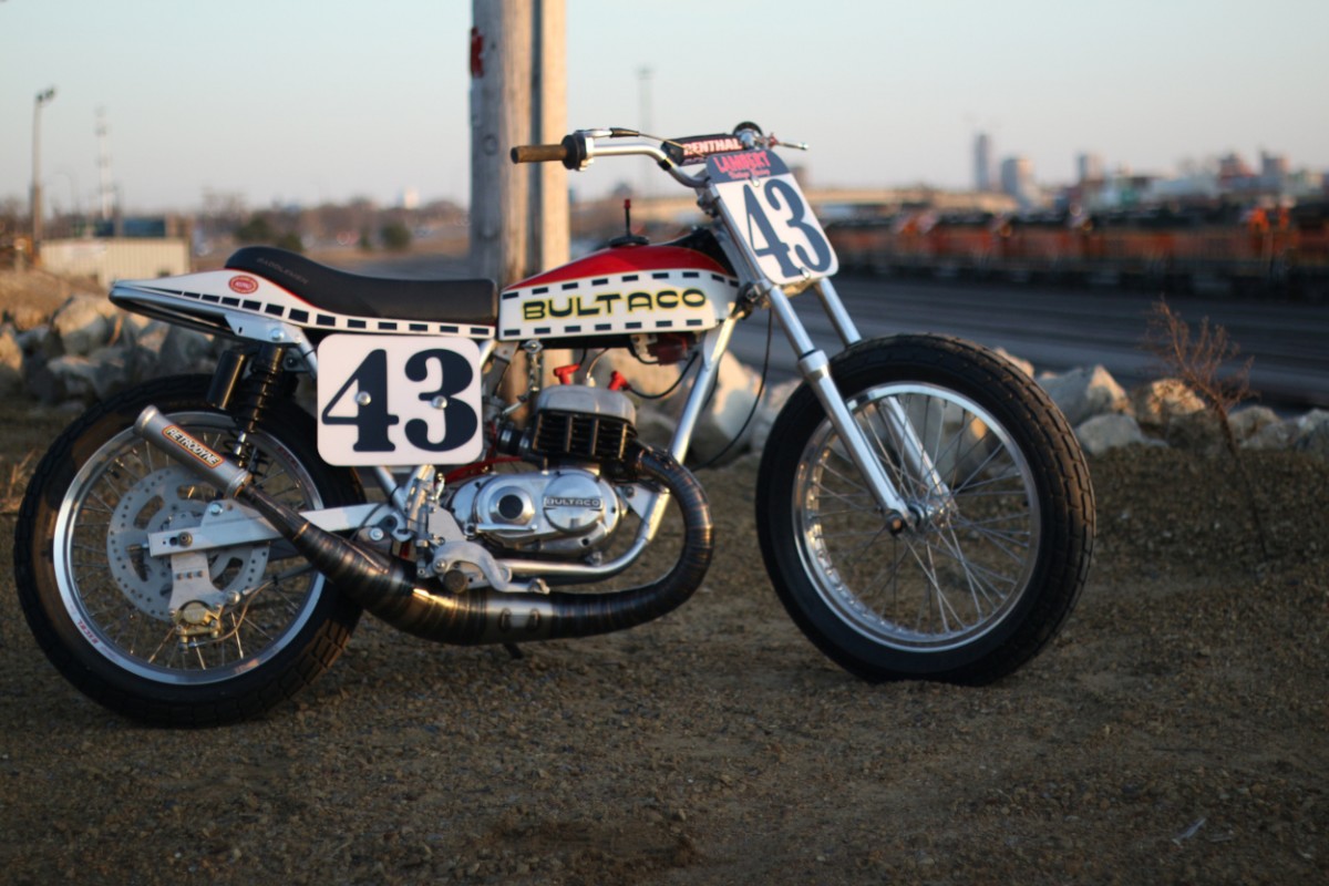 Vintage Flat Track Weapon: Bultaco Astro 360 – BikeBound