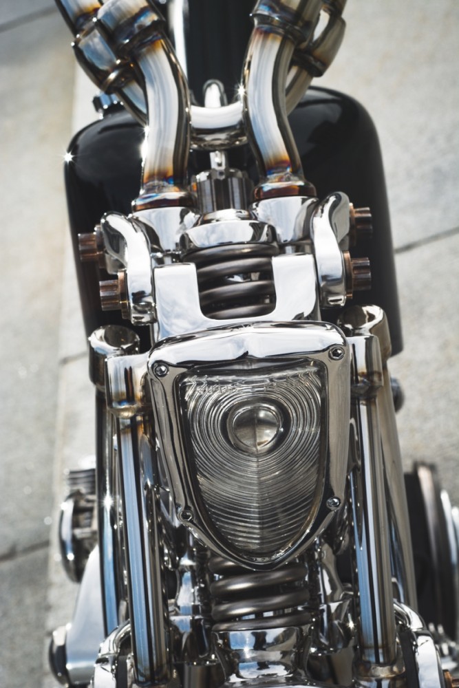 Win This: 1940 Stainless Steel Knucklehead Chopper – BikeBound