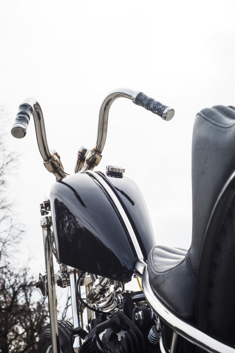 Win This: 1940 Stainless Steel Knucklehead Chopper – BikeBound