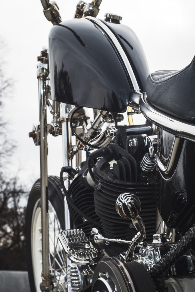 Win This: 1940 Stainless Steel Knucklehead Chopper – BikeBound