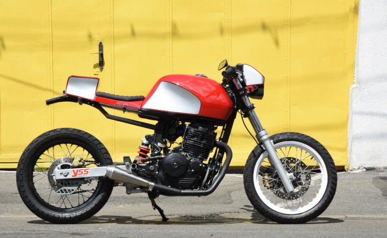 Super Single: Honda FX650 “Stormbringer” – BikeBound