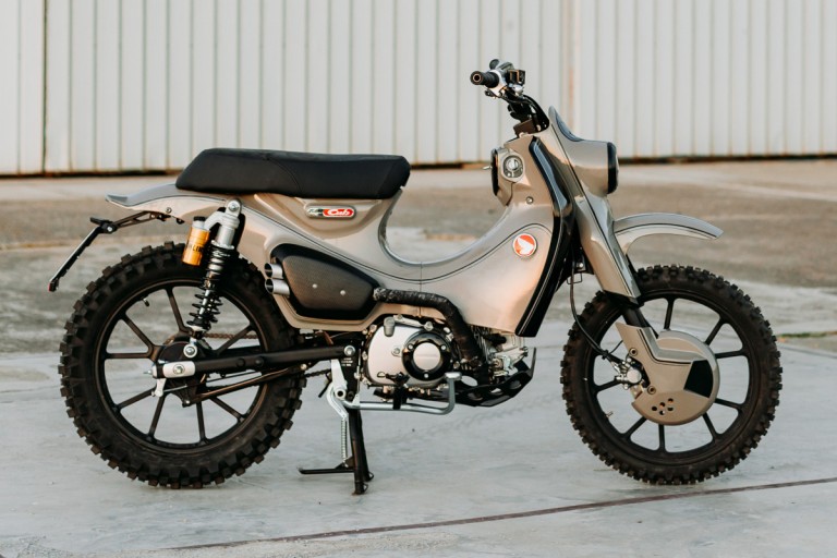 MAAN Cub: Honda SuperCub X by Motocicli Audaci – BikeBound