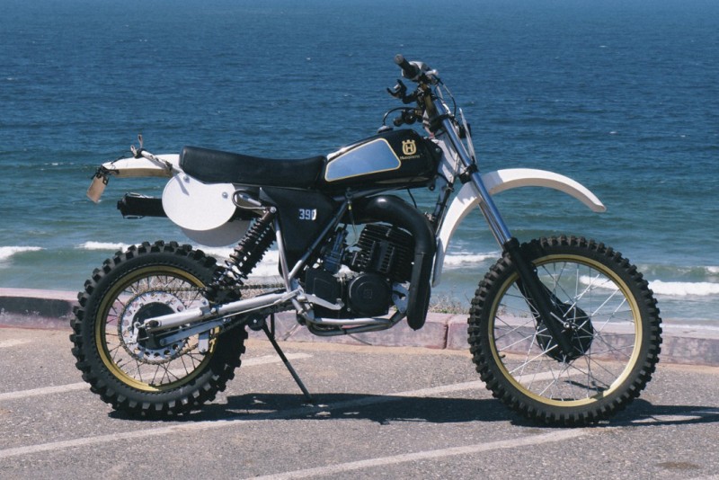 Two-Stroke Desert Racer: Street-Legal Husky 390 OR – BikeBound