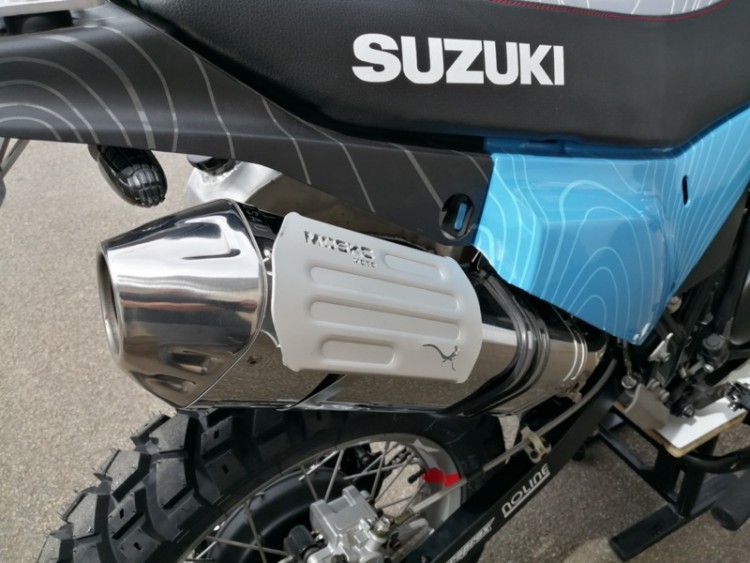 The Nomad: Suzuki DR650 Rally Bike – BikeBound