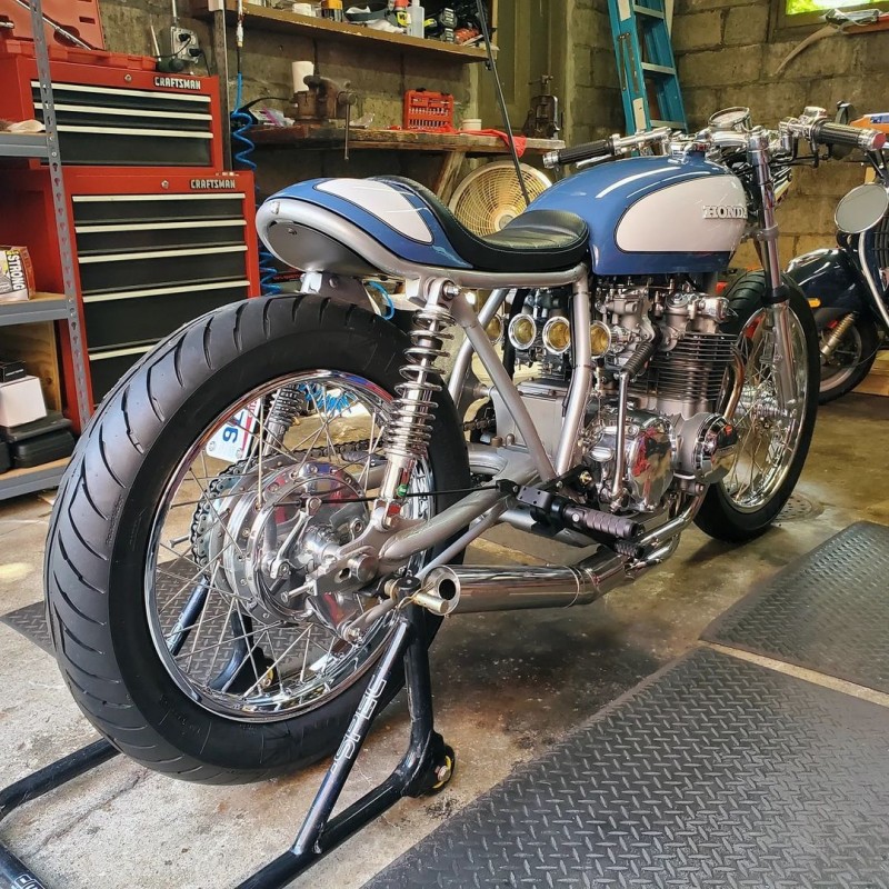 Project Clean Slate: Honda CB550 Cafe Racer – BikeBound