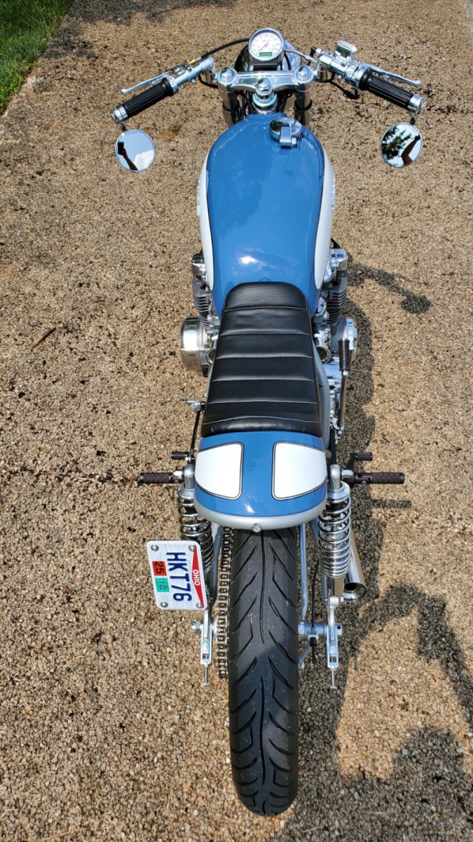 Project Clean Slate: Honda CB550 Cafe Racer – BikeBound