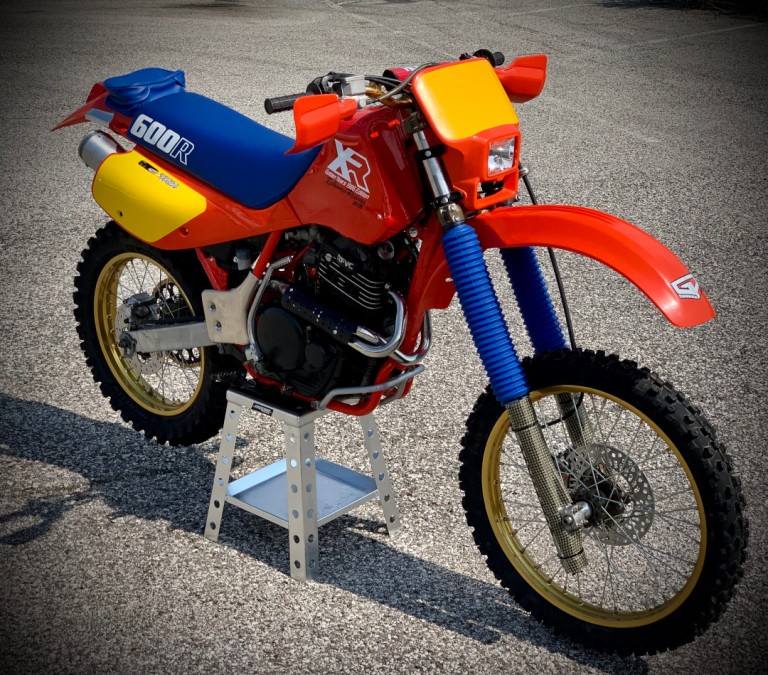 Flash Red: Honda XR600R Golden Years Edition – BikeBound