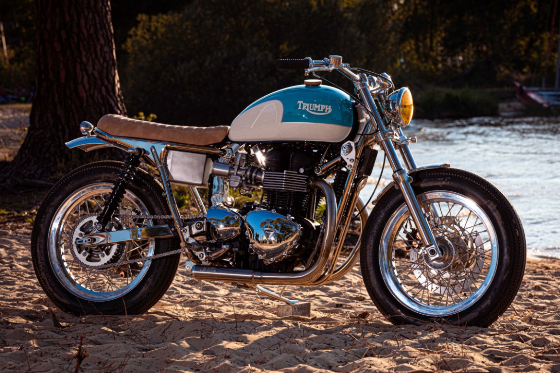Sunrise Bonneville: Triumph T100 Roadster – BikeBound