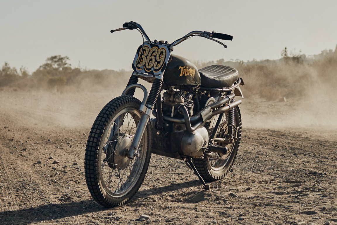 All Parts Fun: ’66 Triumph T100C from Tamara Raye – BikeBound