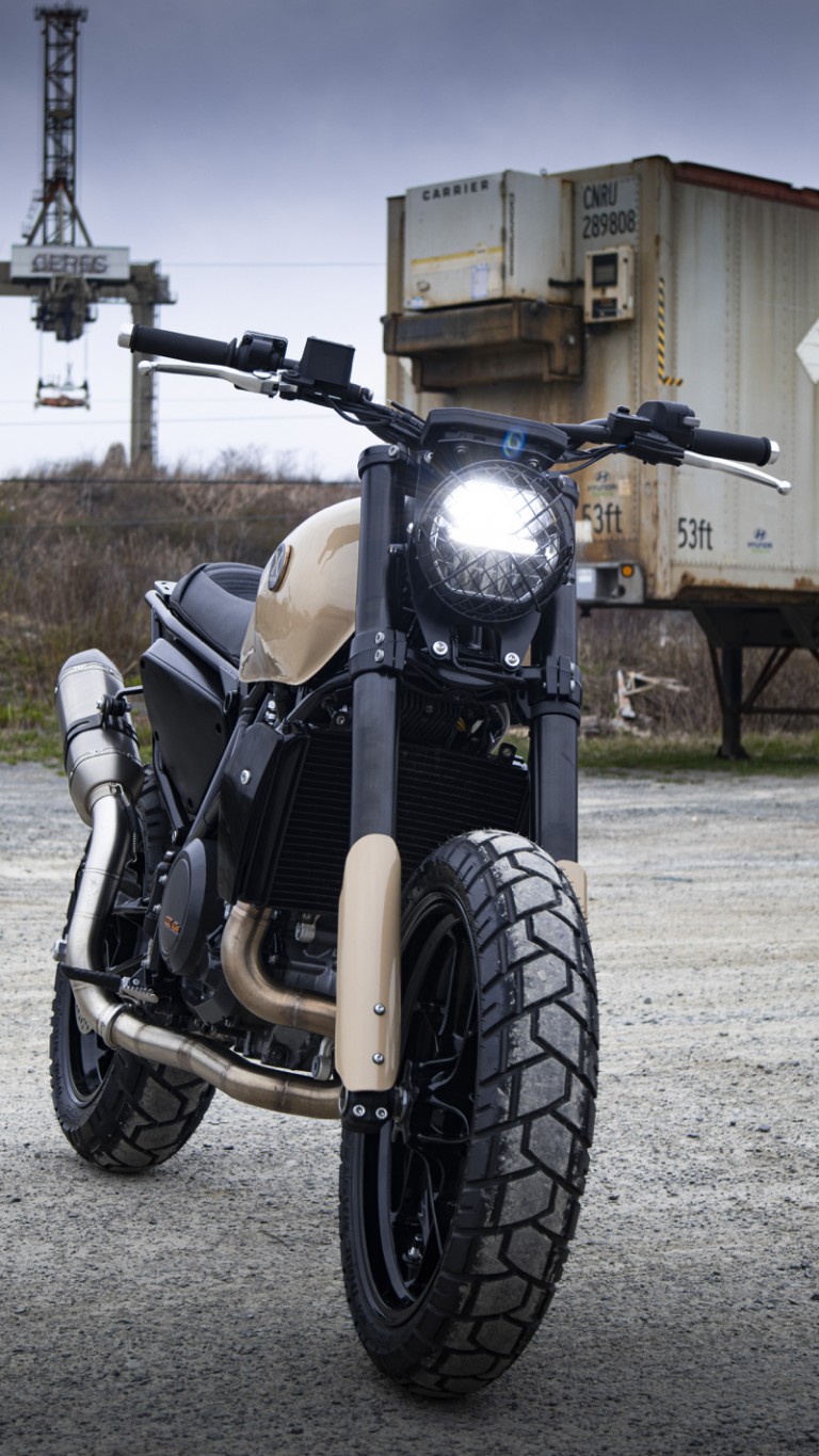 KTM Duke 690 Scrambler by KickMoto – BikeBound