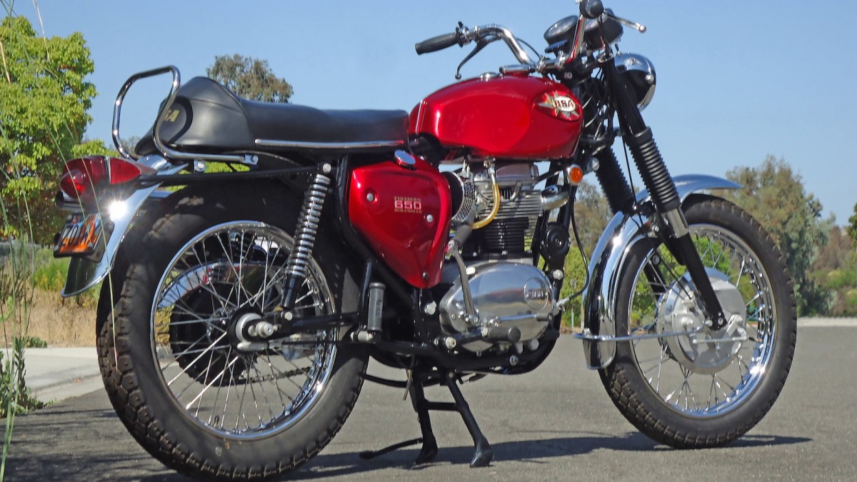 1969 BSA Firebird Scrambler by Don Harrell – BikeBound
