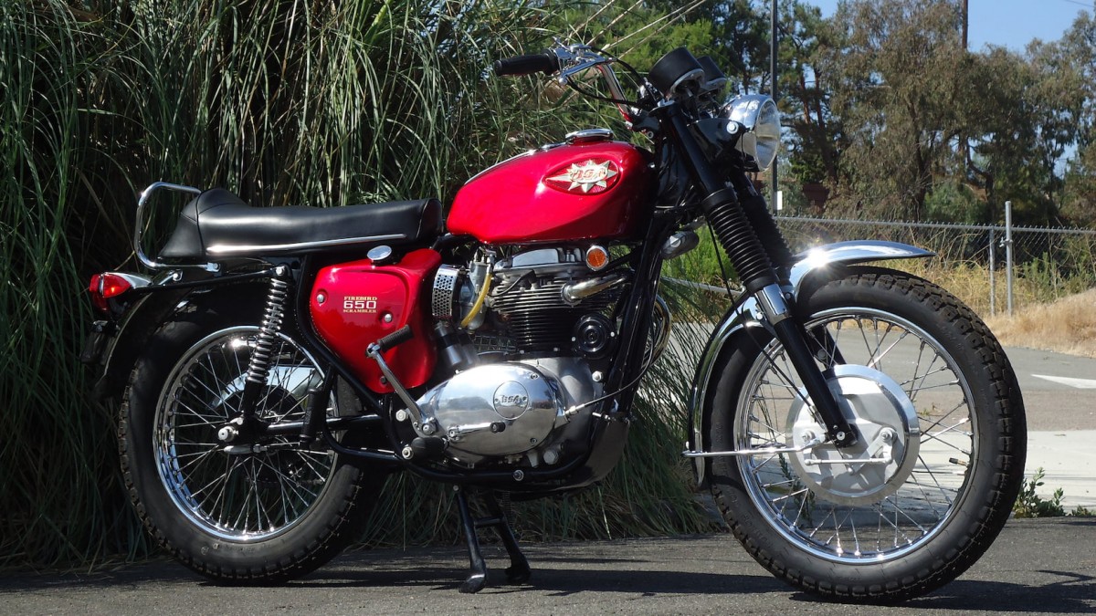1969 BSA Firebird Scrambler by Don Harrell – BikeBound