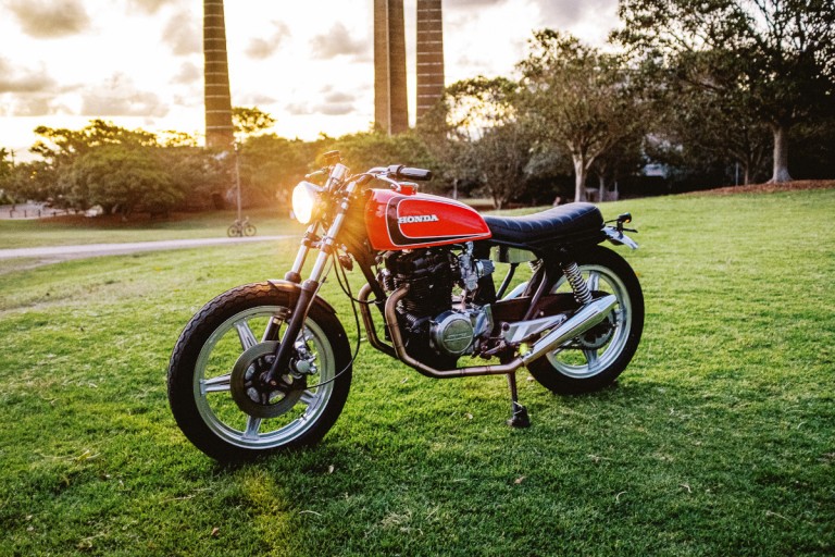 Super Dream: Honda CB250N by Sabotage Motorcycles – BikeBound
