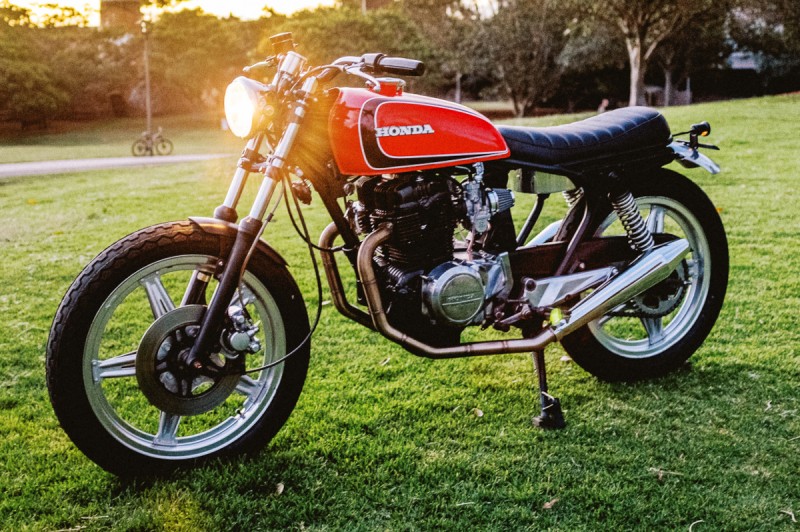 Super Dream: Honda CB250N by Sabotage Motorcycles – BikeBound