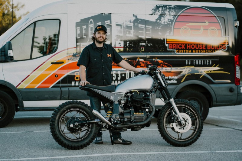 Brick House Built: Honda GL650 Custom – BikeBound